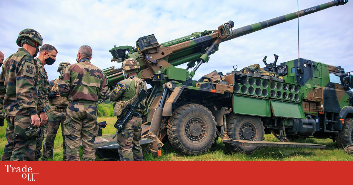 Ukrajina nasadila 120 houfnic Caesar, uvádí KNDS v prohlášení